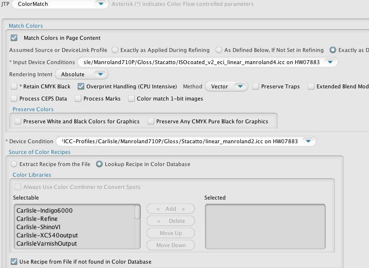 Device Link Color Management of an Offset Press | carlisleprinting.com
